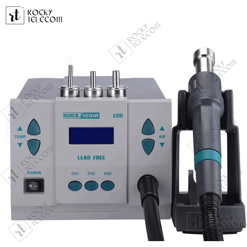 Quick 861DW 1000W Digital Rework Station with LCD Display - ROCKY TELECOM